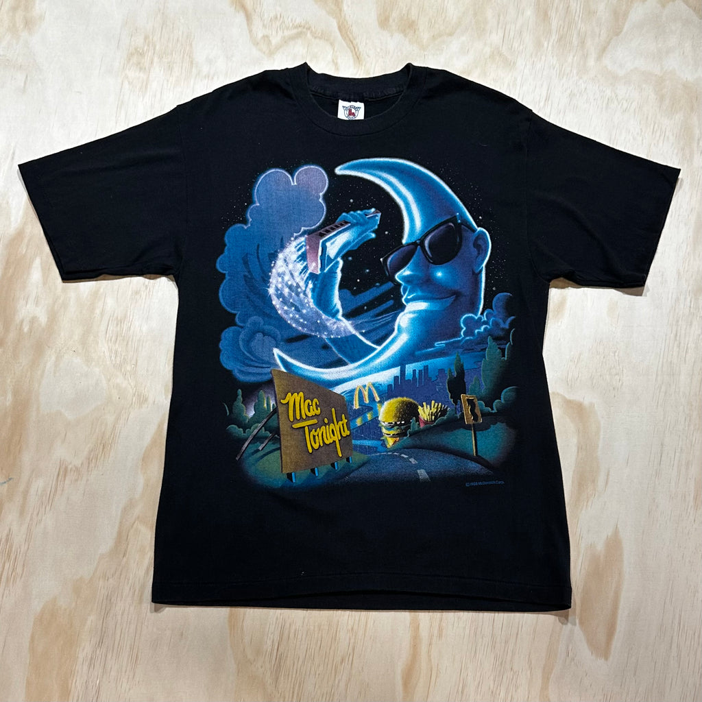 RARE Vintage 80s McDonalds Mac Tonight Tshirt – Mintage Vintage