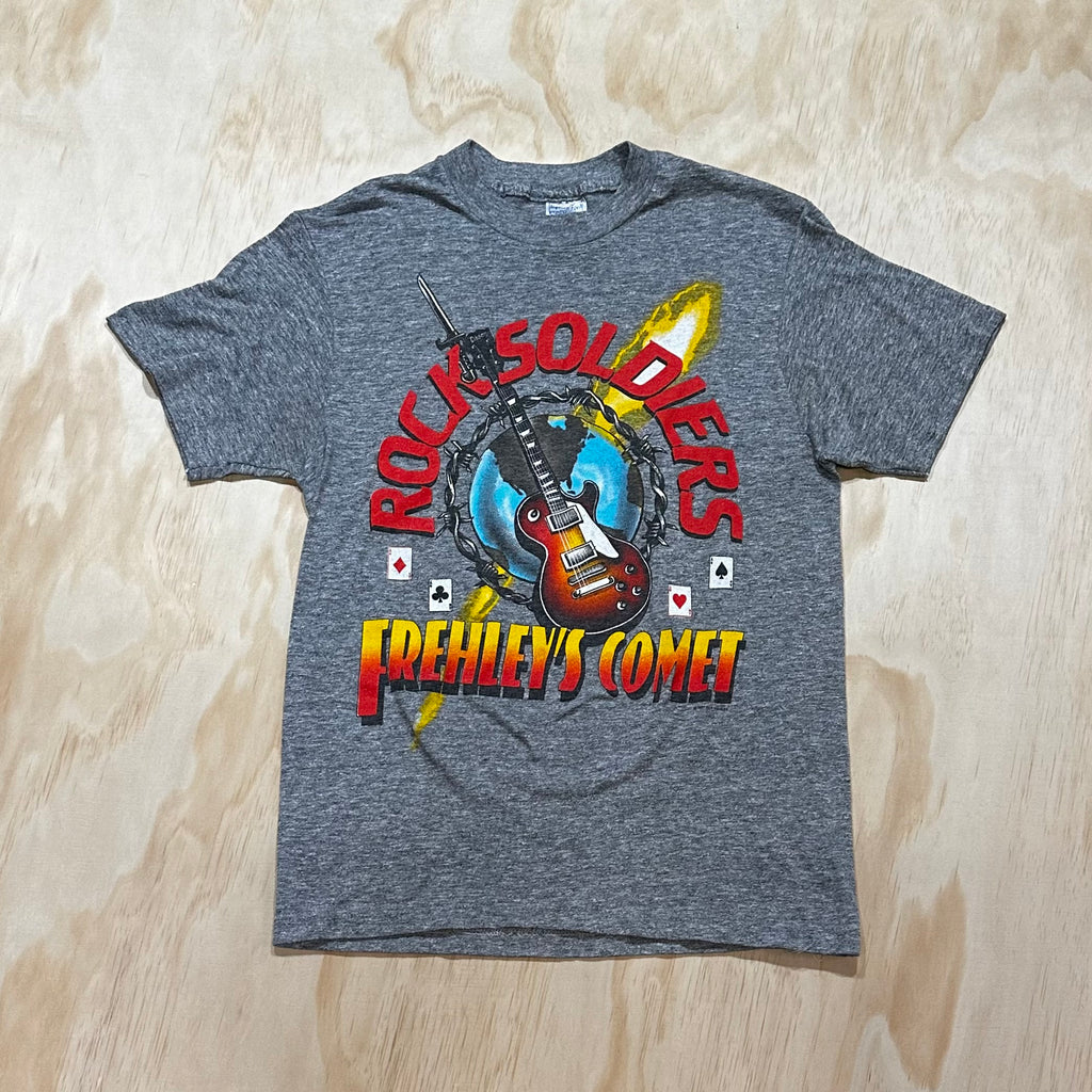 Vintage 80s ACE FREHLEY Frehley's Comet 1987 Rock Soldiers tour concer ...